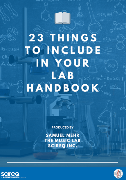 23 Things You Should Include in Your Lab Handbook - SCIREQ